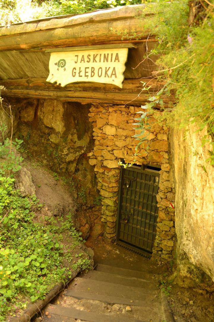 Jaskinia Głęboka - Jura Krakowsko-Częstochowska Jaskinia Głęboka - Jura Krakowsko-Częstochowska